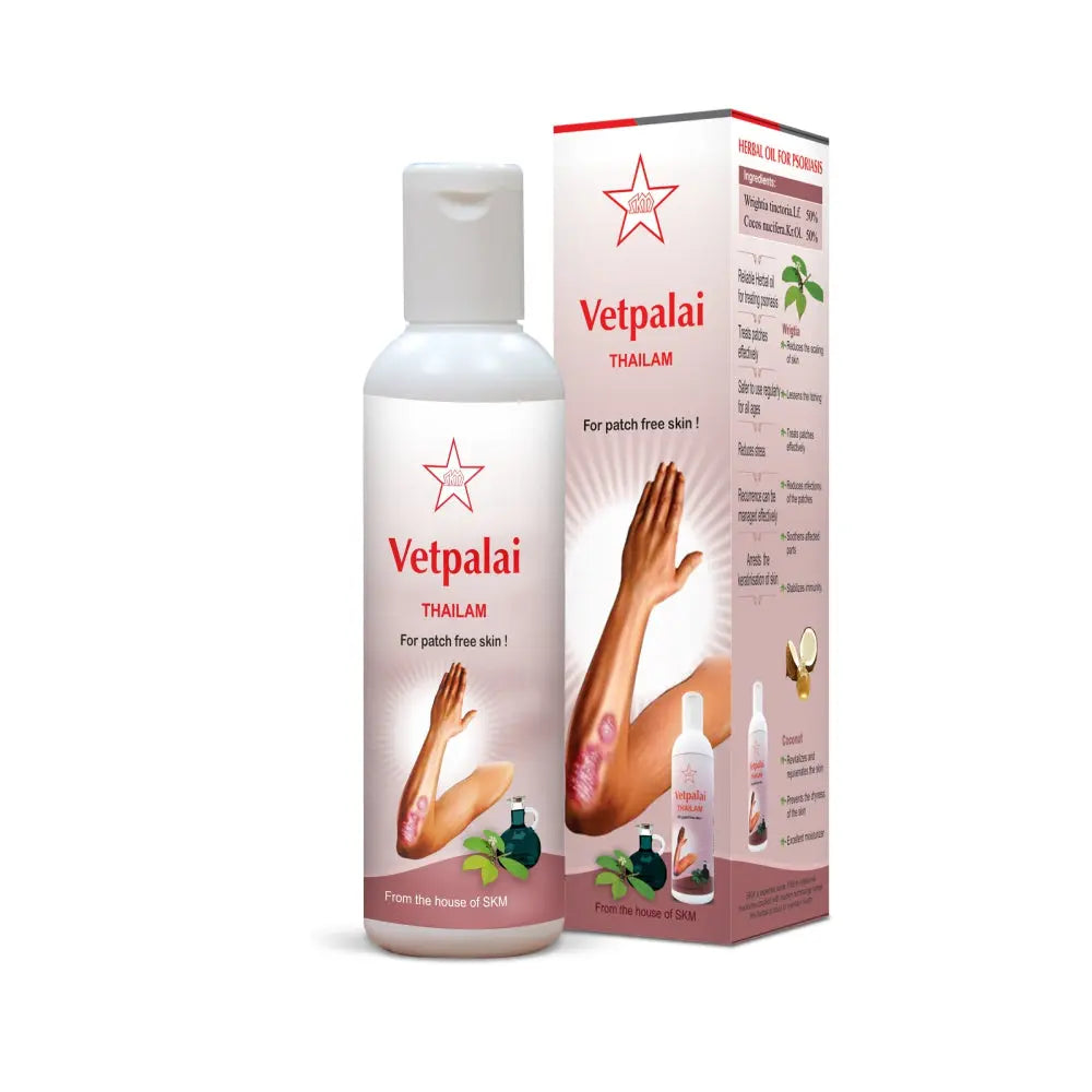 Vetpalai Thailam - Ayurvedic Oil for Psoriasis, Dandruff & Skin ...