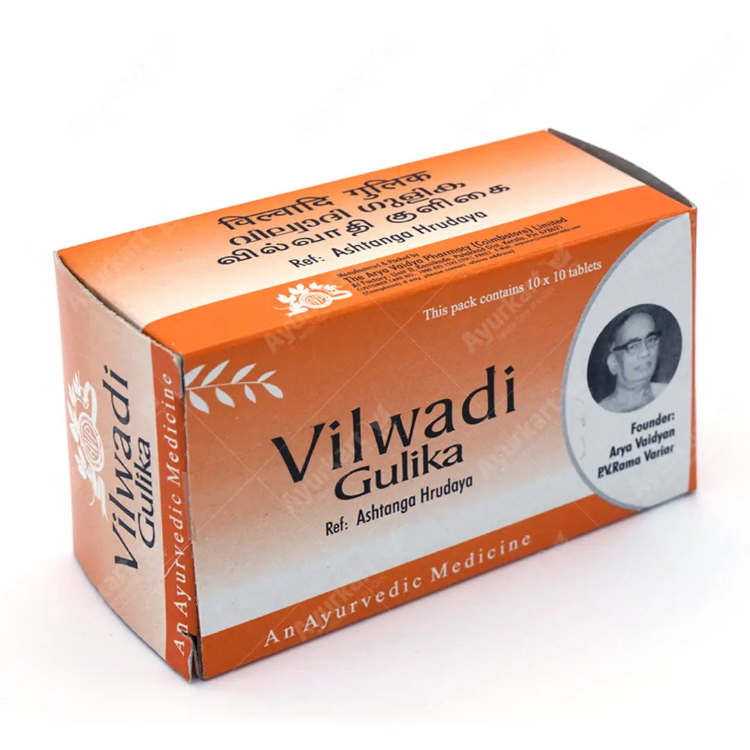 Vilwadi Gulika Tablet 100 Nos - AVP Ayurveda | Ayur Kart