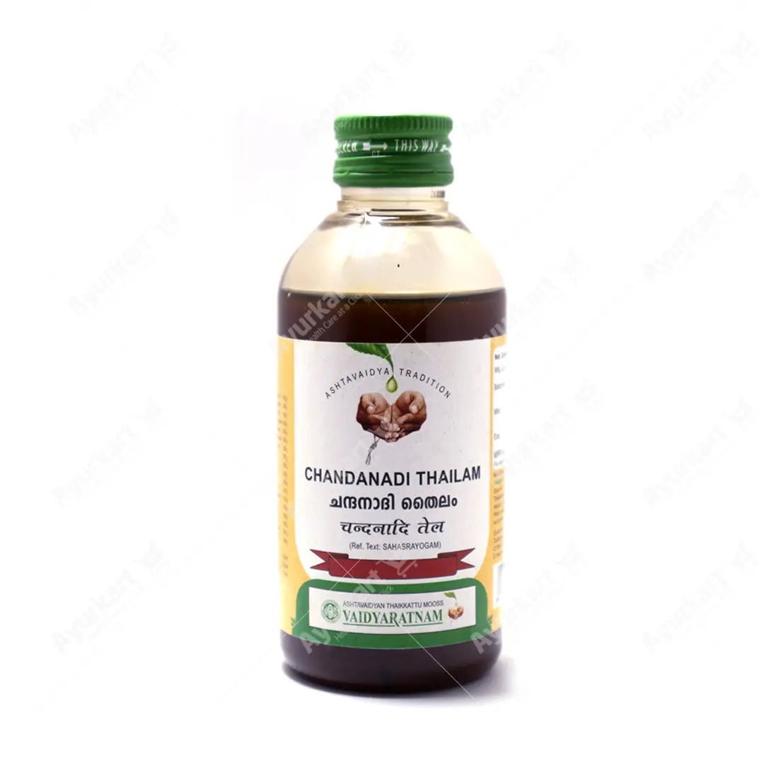 Chandanadi Thailam - 200ML - Vaidyaratnam | Ayur Kart