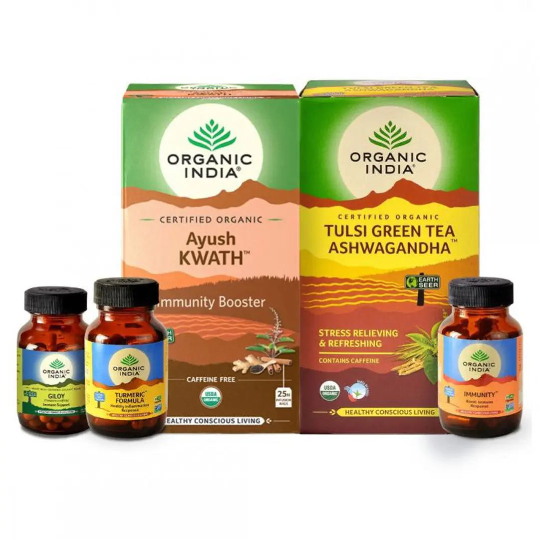 Immunity Kit Enhanced | Organic India | Immunity Booster