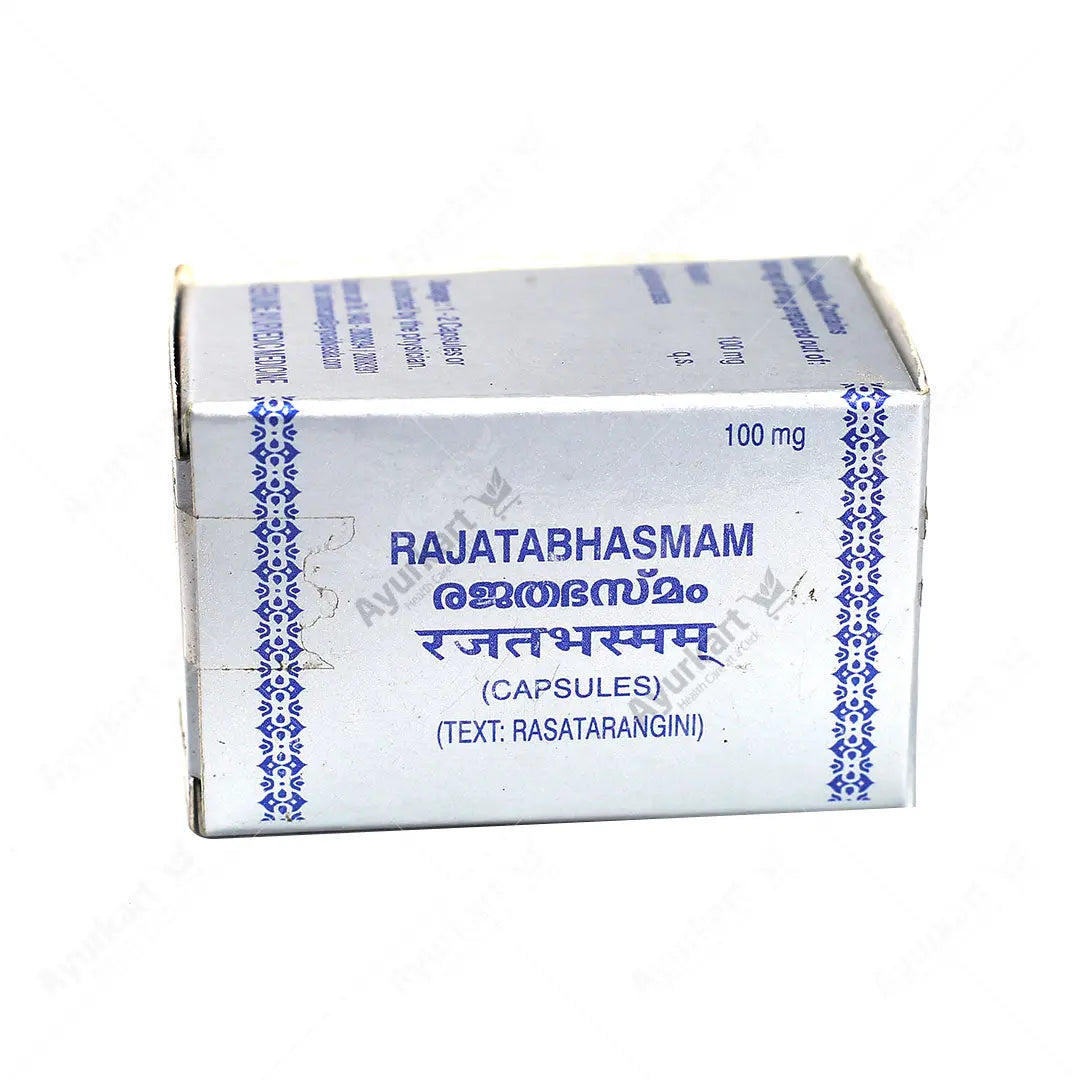 Rajatha Bhasmam Capsule - Kottakkal | Ayurvedic Silver Formulation