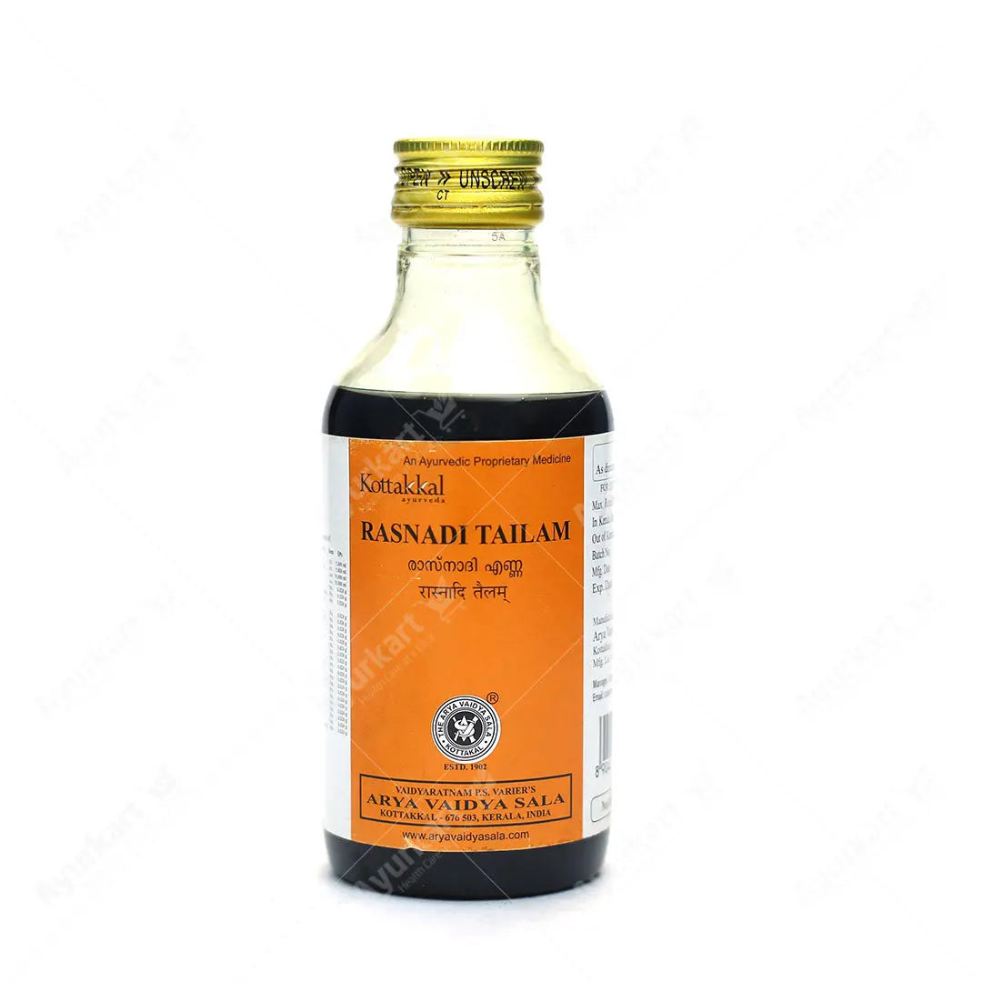 Rasnadi Tailam - Kottakkal - 200ML| Ayurvedic Oil for Sinus Relief