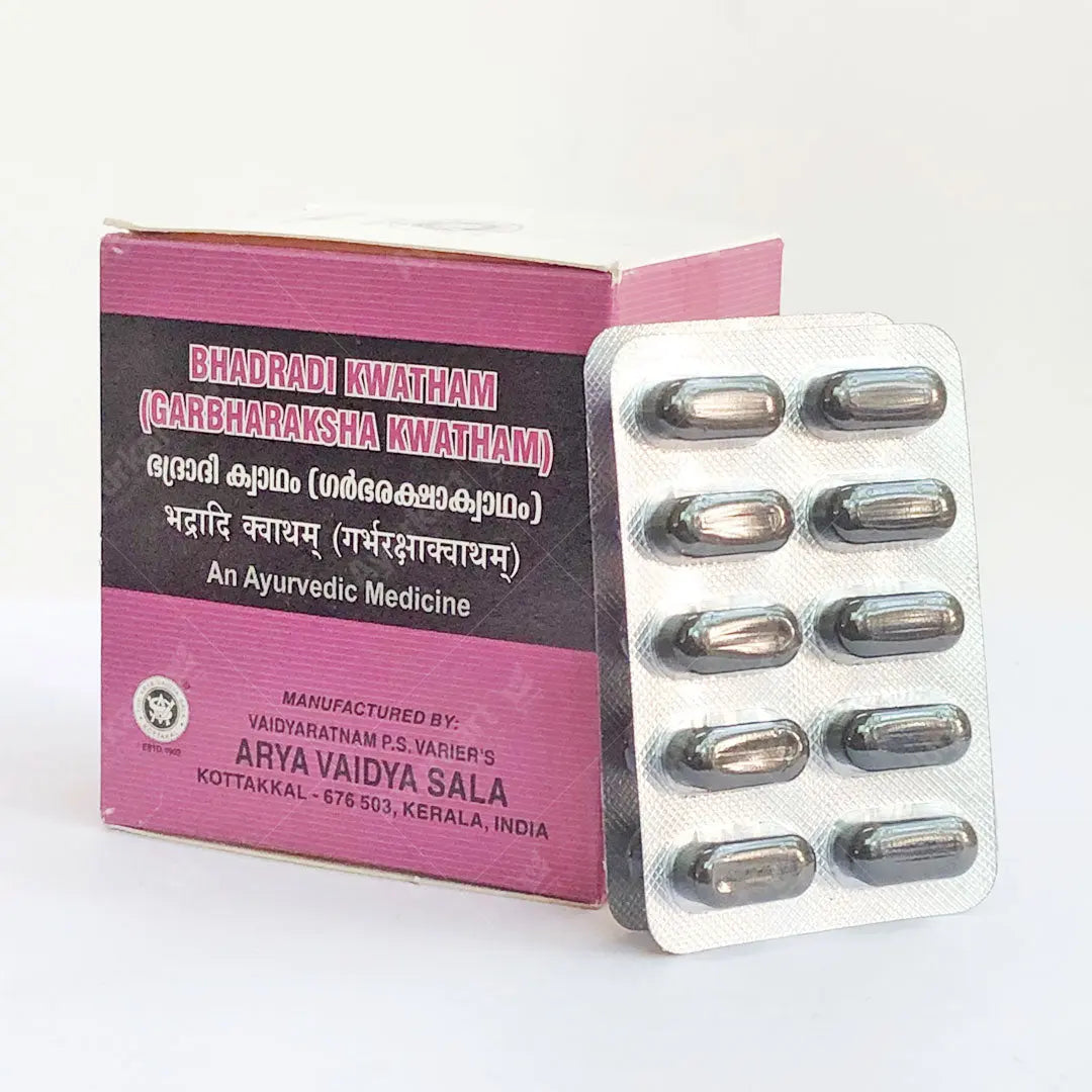 Bhadradi kwatham (Garbharakshakwatham) -Tablet - 100Nos - Kottakkal
