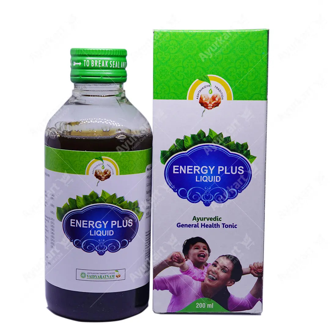 Energy Plus Liquid - 200ML - Vaidyaratnam | Ayur Kart